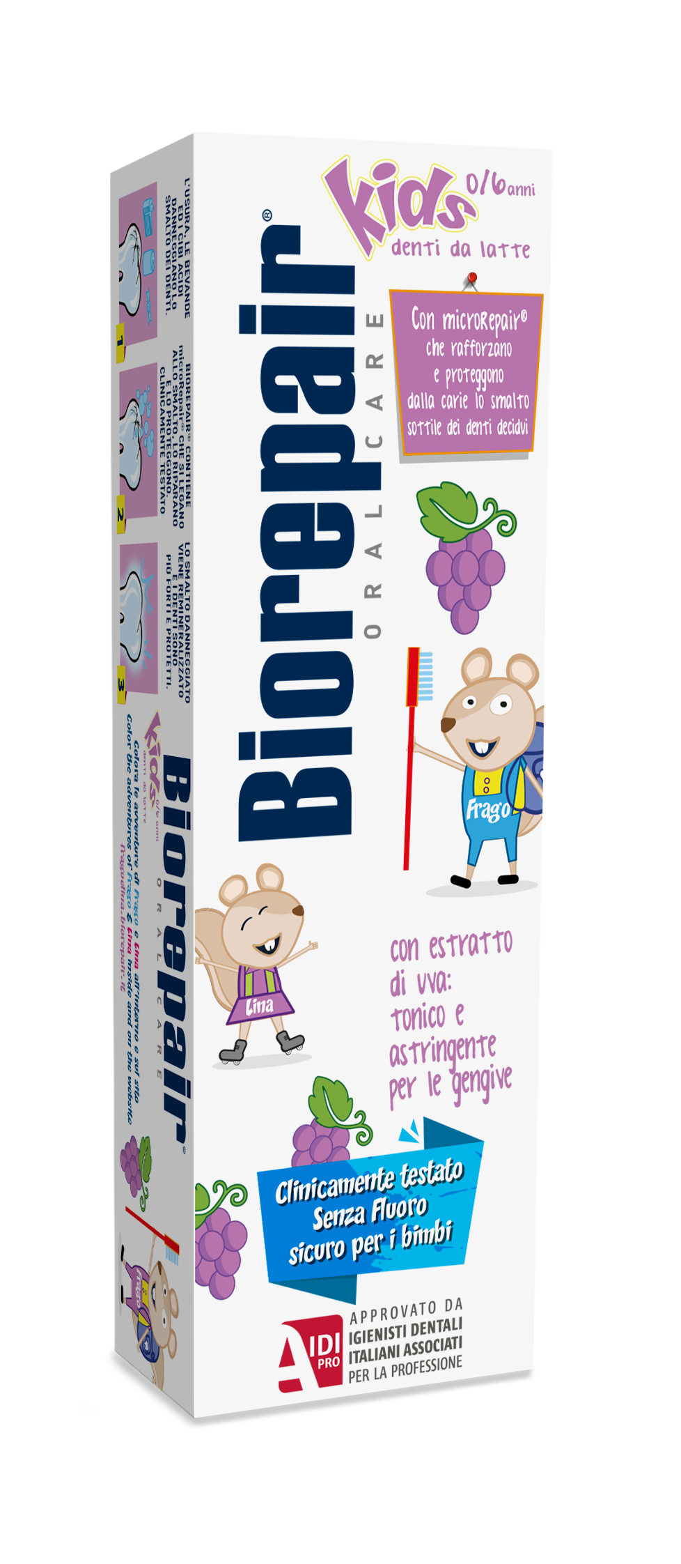 Biorepair - Dentifricio bambini 0-6 anni per i denti da latte - Biorepair®